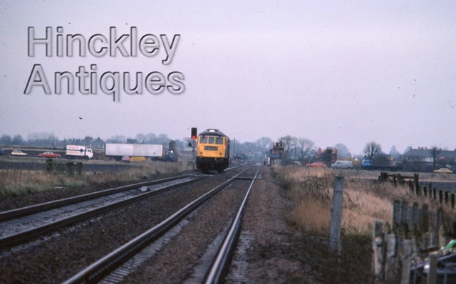 35MM SLIDE BRITISH Railway Loco Class 84 84009 Nr Whitemoor Drove ...
