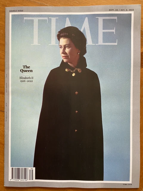 TIME MAGAZINE QUEEN ELIZABETH II 1926-2022 September 2022 Double No ...