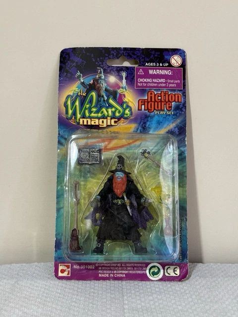 CHAP MEI THE Wizards' Magic Krunge Mystikan Sorcerer Action Figure play ...