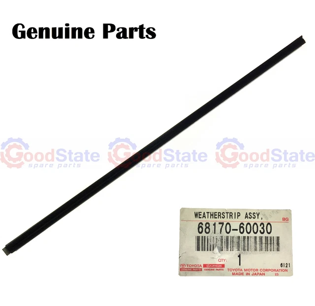 GENUINE TOYOTA LANDCRUISER 80 Series FZJ FJ Front Door Glass Inner ...