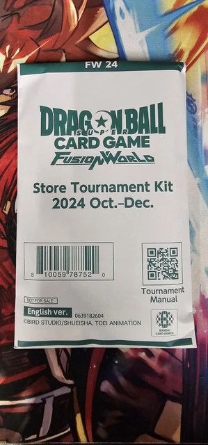 DRAGON BALL SUPER Card Game Fusion World Store Tournament Kit 2024 Oct ...