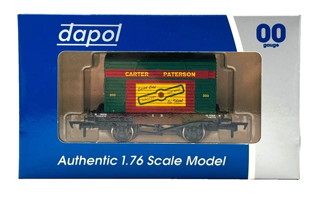 DAPOL 00 GAUGE - Carter Paterson Schweppes Sr Conflat Wagon (Wessex ...