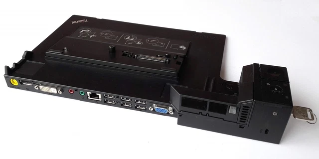 DOCKING STATION D'ACCUEIL Base Replicateur Lenovo T410 T420 T430 ...