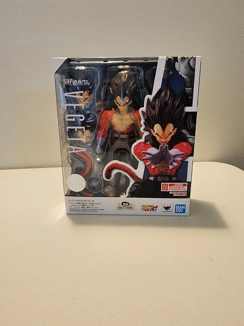 BANDAI S.H.FIGUARTS VEGETA Super Saiyan 4 Dragon Ball GT Action Figure $105.00 - PicClick CA