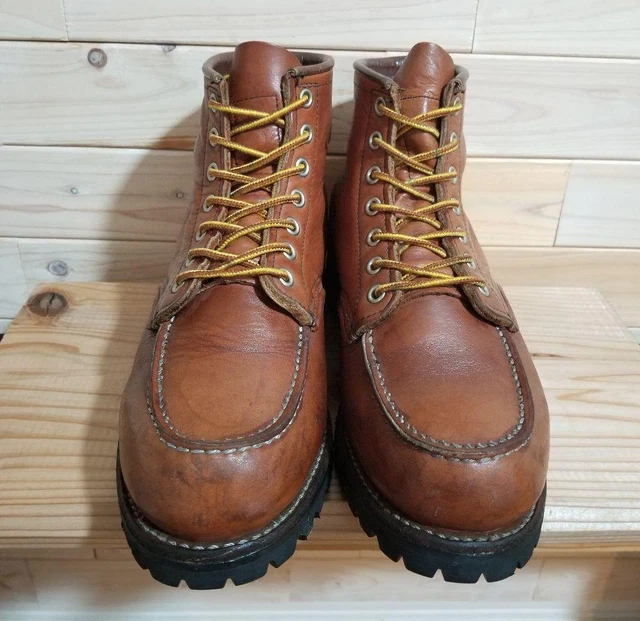 RED WING BOOTS 8135 Vibram Moc Toe US:7.5D Leather Aurora Set 0034200K ...