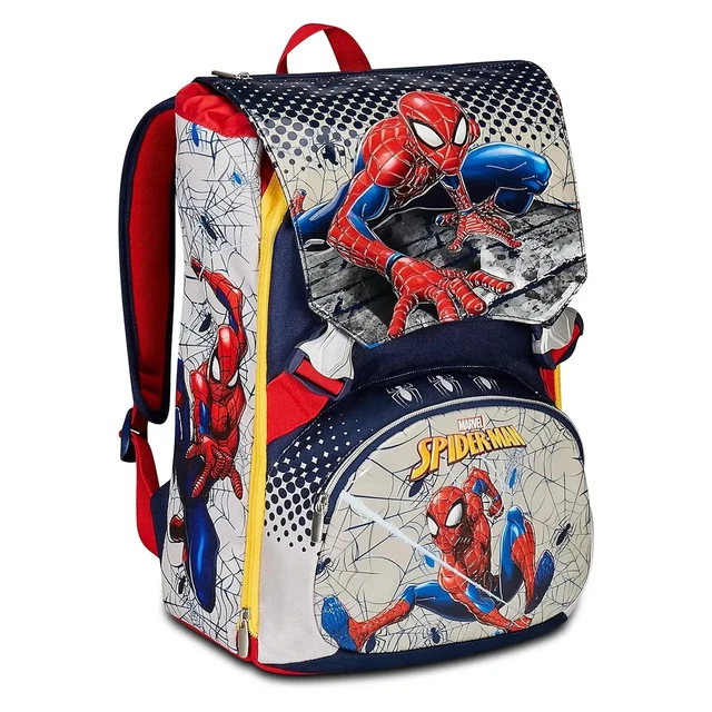 SEVEN SPIDER-MAN WEBBED Wonder Backpack School Folding Big £54.32 ...