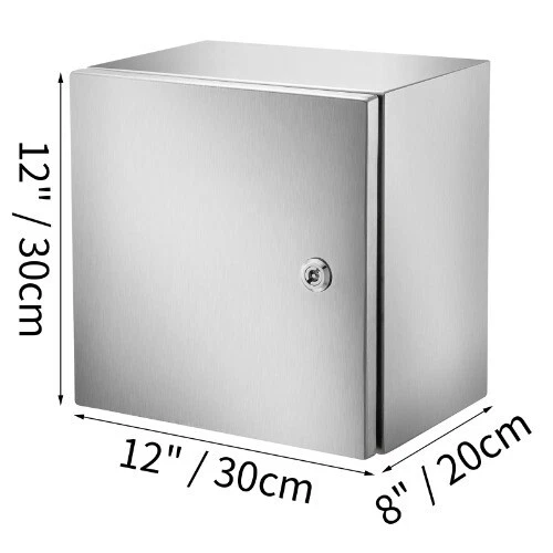 STAINLESS STEEL ENCLOSURE Waterproof Dustproof Junction Box,with ...