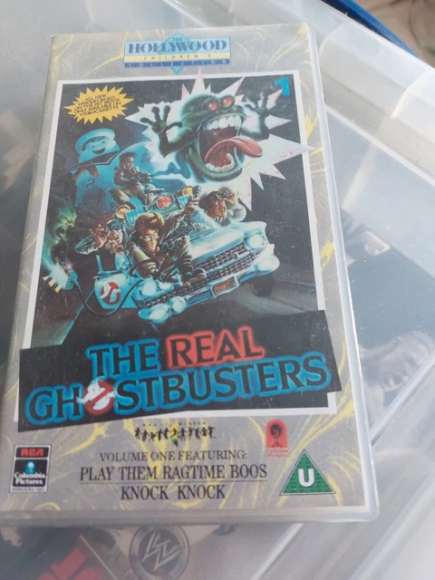 VINTAGE COLLECT RARE The Real Ghostbusters Vol. 1 | VHS | PAL |Columbia ...