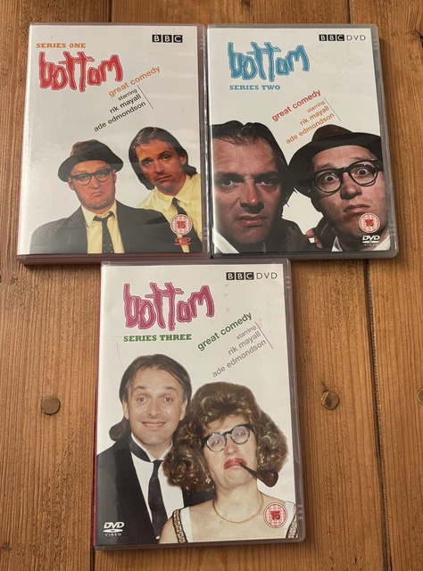 BOTTOM SERIES 1, 2, 3, on Video, Mayall and Edmondson £2.99 - PicClick UK
