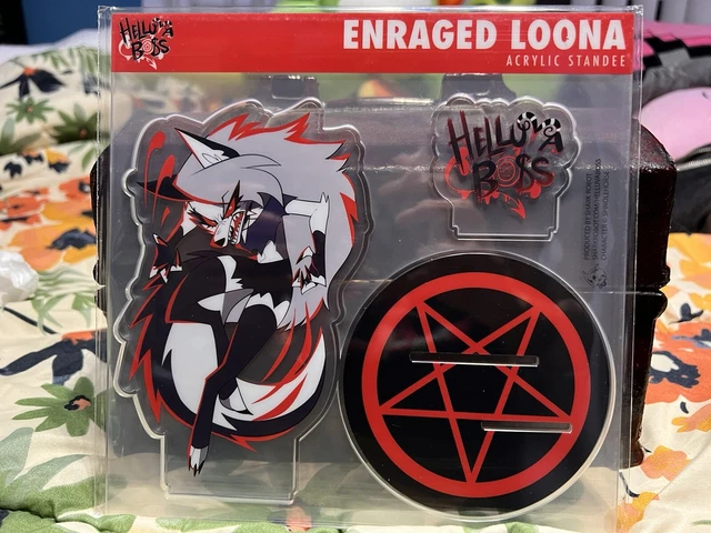 HELLUVA BOSS PIN-UP Human Loona Limited Edition Acrylic Stand Standee ...