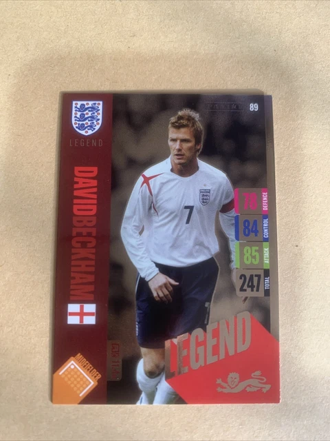 CARTA DAVID BECKHAM EURO 2024 ENGLAND LEGEND #89. Nuovo EUR 4,82 ...