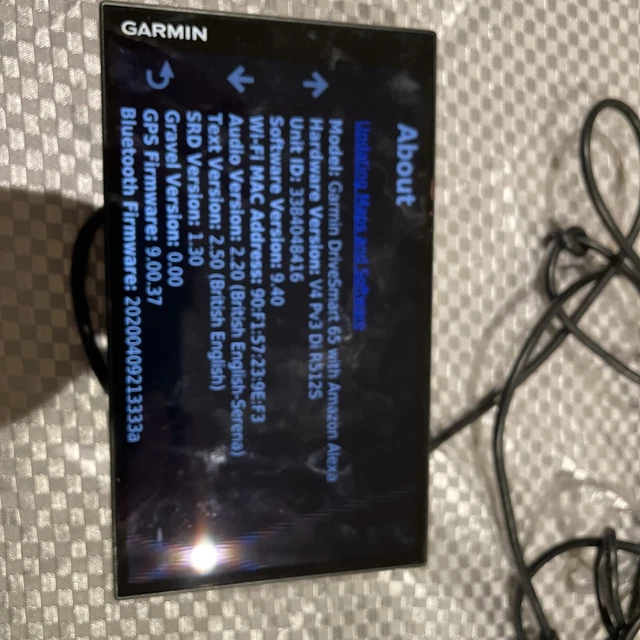 GARMIN DRIVESMART 65 6.95 inch GPS Satellite Navigation Amazon Alexa ...