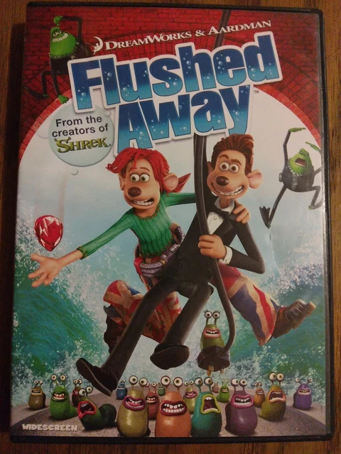 FLUSHED AWAY (WIDESCREEN Edition) - DVD - GOOD £4.36 - PicClick UK