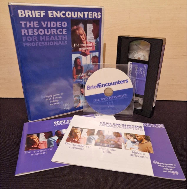 BRIEF ENCOUNTERS VIDEO Resource for Health Professionals VHS/DVD Box ...