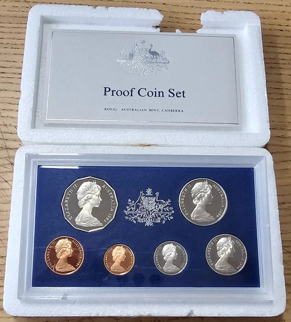 ROYAL AUSTRALIAN MINT 1984 Decimal 6 Coin Proof Set EUR 36,18 - PicClick FR