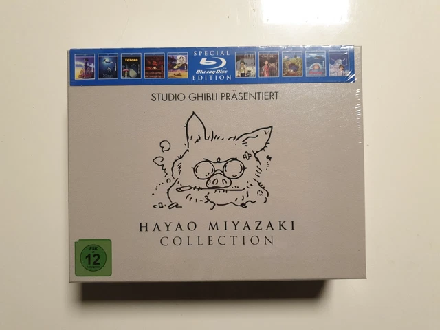 HAYAO MIYAZAKI COLLECTION (Special Edition) auf 10 Blu-ray Discs | NEU ...