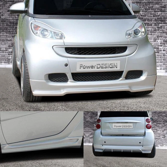 BODY KIT FOR SMART FORTWO 451 2007 - 2012 Coupe / Cabrio ABS Plastic £ ...