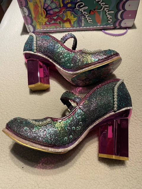 IRREGULAR CHOICE MER Magic Mermaid Star Heels Size 7 40 £39.99 ...