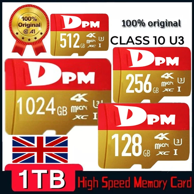 UNIVERSAL MICRO SD Card 1TB 256GB Ultra Memory Card Android Camera ...