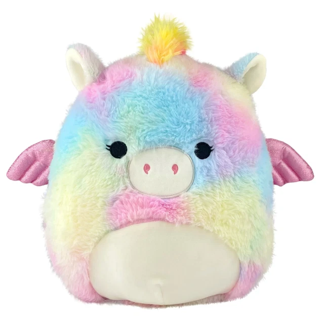 GIANT SQUISHMALLOW FUZZMALLOW Pegasus Soft Toy Plush Stuffed Animal ...