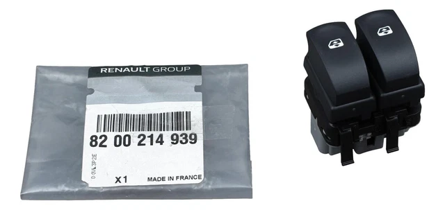 INTERRUPTEUR DE VITRE électrique gauche d'origine Renault Clio III ...