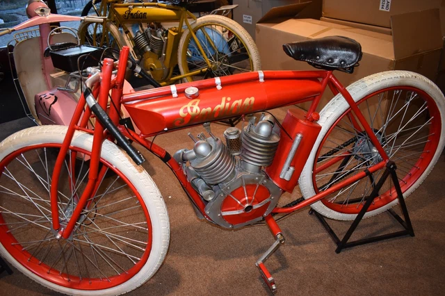 VINTAGE INDIAN MOTORCYCLE - Replica motorcycles - Indian track racer £ ...