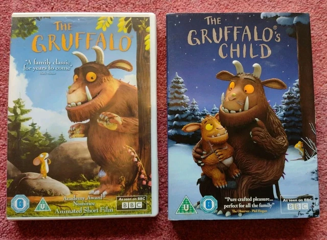 THE GRUFFALO & The Gruffalo's Child (DVD, BBC) Julia Donaldson, Axel ...