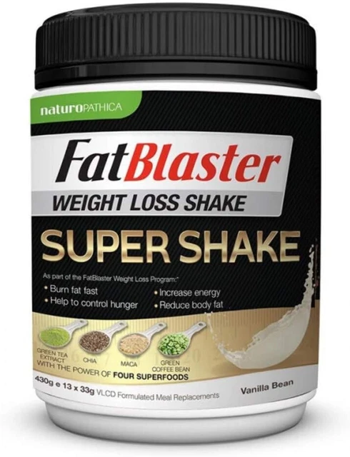 NATUROPATHICA FAT BLASTER Super Shake Vanilla Bean, 0.52 Kilograms AU ...
