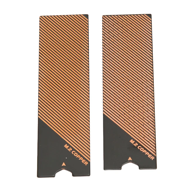 M.2 SSD HEATSINK Copper Graphene Stable Fast Heat Conduction M.2 SSD ...