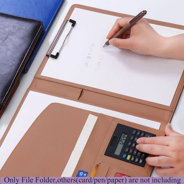 STORAGE POCKETS DOCUMENT Holder Business Filing File Folder Manager ...