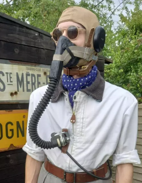 REPRO WW2 LUFTWAFFE 10-69 Oxygen mask Fighter pilot Battle of Britain £ ...