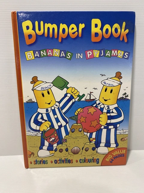 BANANAS IN PYJAMAS Bumper Hardback Activity Book ABC For Kids First ...