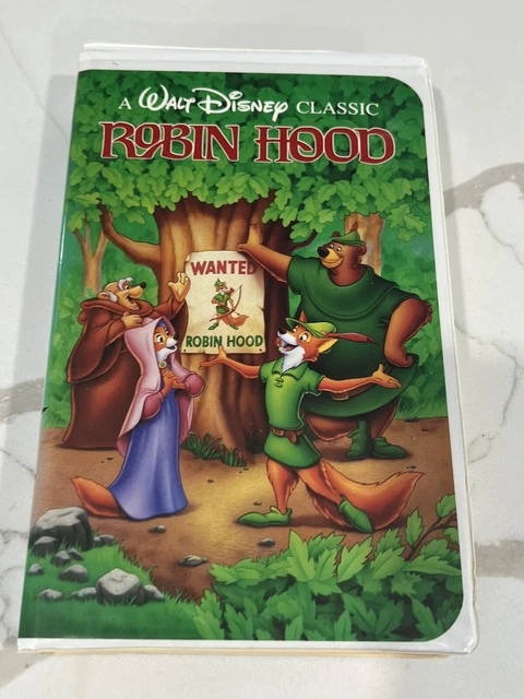 ROBIN HOOD VHS (The Classics, Black Diamond) Walt Disney £7.90 ...
