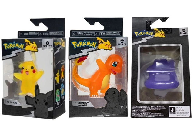 POKEMON TRANSLUCENT BATTLE Figure 8cm Pikachu Charmander DITTO $25.00 ...