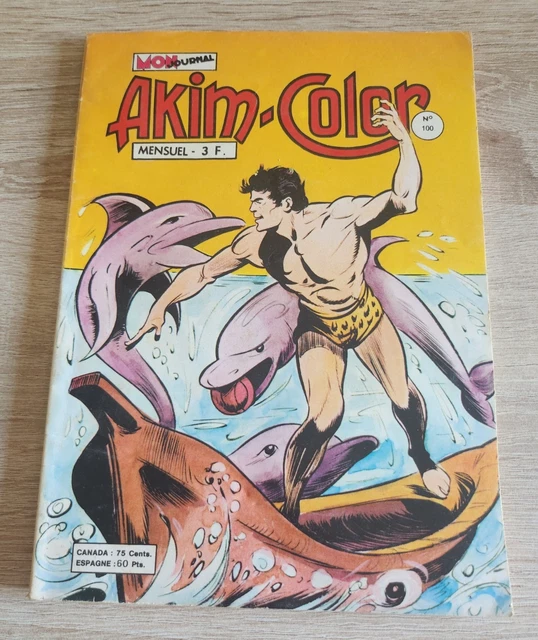 BD AKIM COLOR N°100 - Mon Journal 1976 EUR 4,99 - PicClick FR