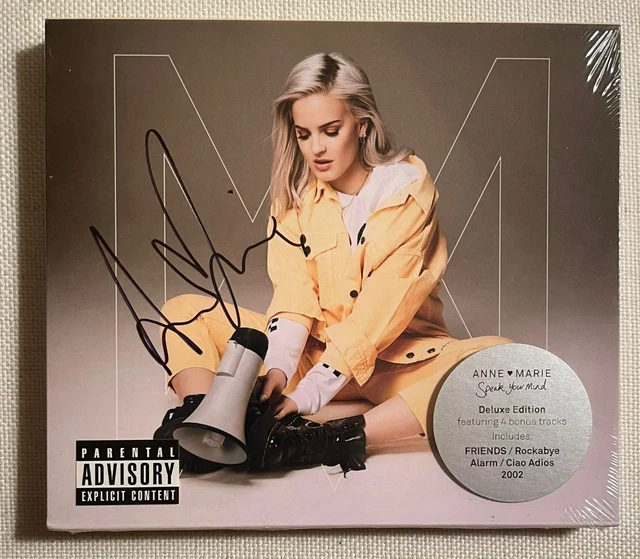ANNE-MARIE &SPEAK YOUR Mind" Signed CD - Brand New Sealed $14.83 ...