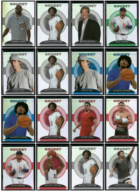 2022 UD LOTS Goodwin LeBron James/Ausar Thompson/Shaedon Sharpe/Ortiz ...