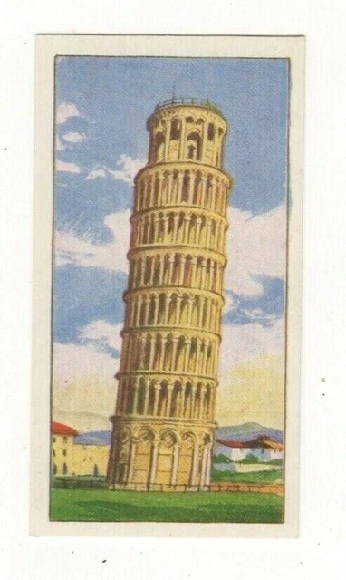 TRADE CARD 1965 The Leaning Tower of Pisa, Italy EUR 3,68 - PicClick FR