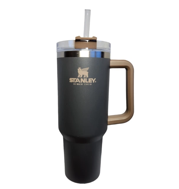 STANLEY ADVENTURE SERIES Travel Quencher Tumbler 40 oz Coal Gray Grey ...