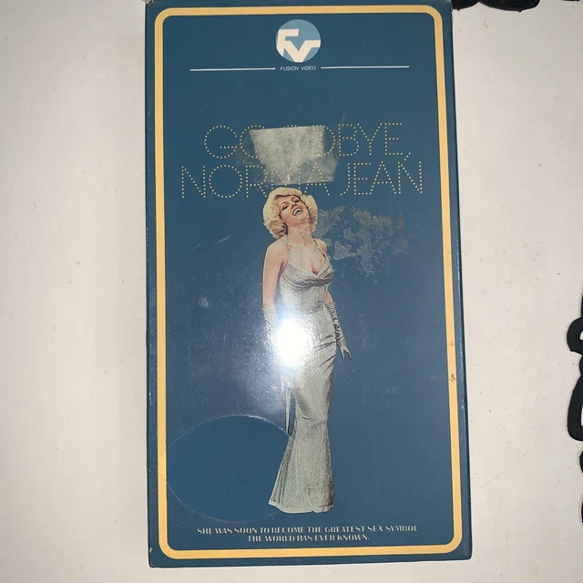GOODBYE NORMA JEAN VHS Sealed Misty Rowe Marilyn Monroe Vintage Movie £ ...