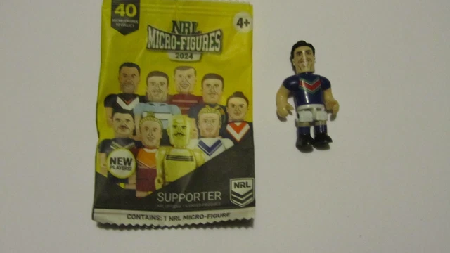 2024 NRL MICRO-FIGURES Player New Zealand Warriors Charnze Nicoll ...