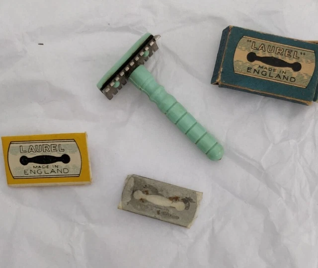 VINTAGE (1930S) THE “Laurel” Ladies Boudoir Miniature Safety Razor (1. ...