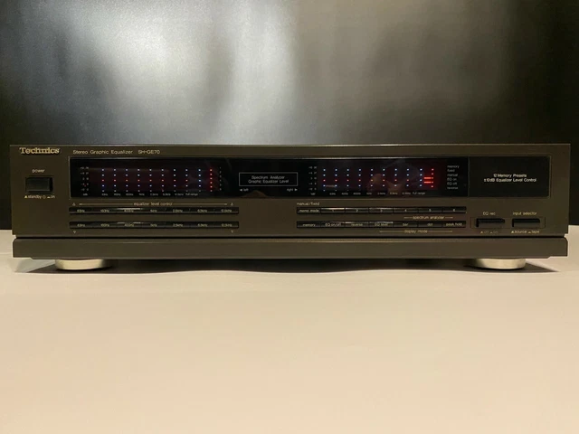 TECHNICS SH-GE70 STEREO Graphic Equalizer No Reserve EUR 178,18 ...