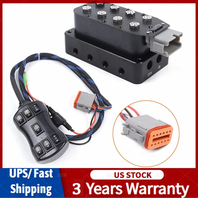 ACCU SOLENOID VALVE Manifold AirRide Suspension Control Wiring Harness ...