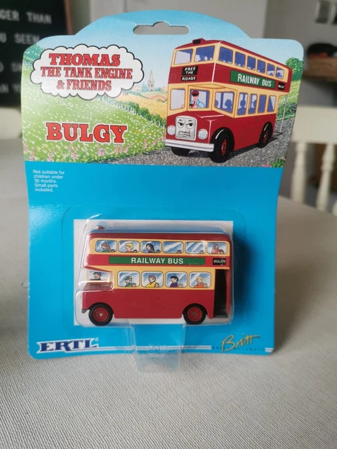 THOMAS THE TANK Engine Thomas & Friends Trackmaster Green Bulgy Bus ...