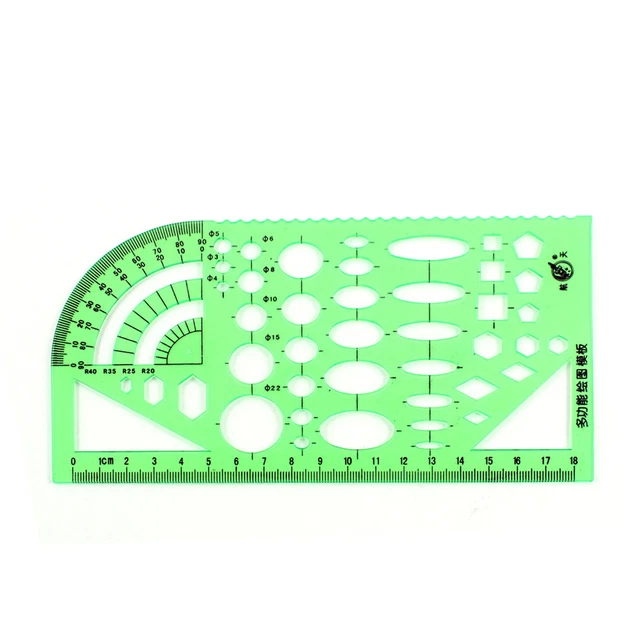 STATIONERY DRAFTING DRAWING Multi Purpose Mapping Formwork Template ...