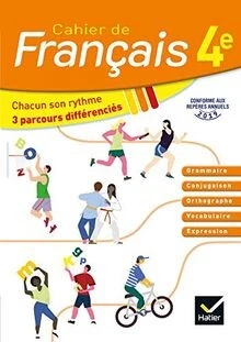 CAHIER DE FRANÇAIS 4e éd. 2020 - Cahier de lélève de... | Livre | état ...