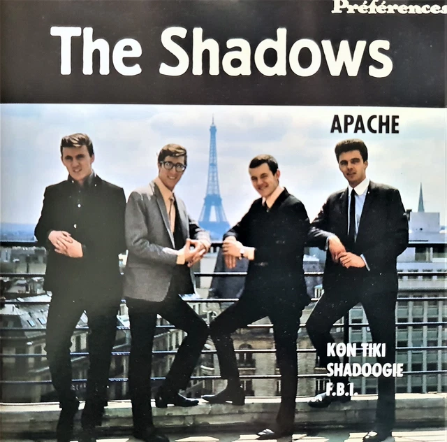 THE SHADOWS & Preferences ~ Apache " Rare French Edition Cd EUR 18,23 ...