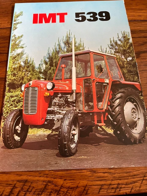 BROCHURE TRACTEUR IMT 539 FCCA EUR 24,50 - PicClick FR