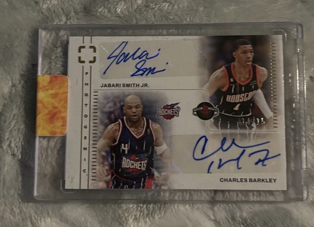 2022 JABARI SMITH Jr./Charles Barkley Panini Auto Fotogenica/15 EUR 115 ...